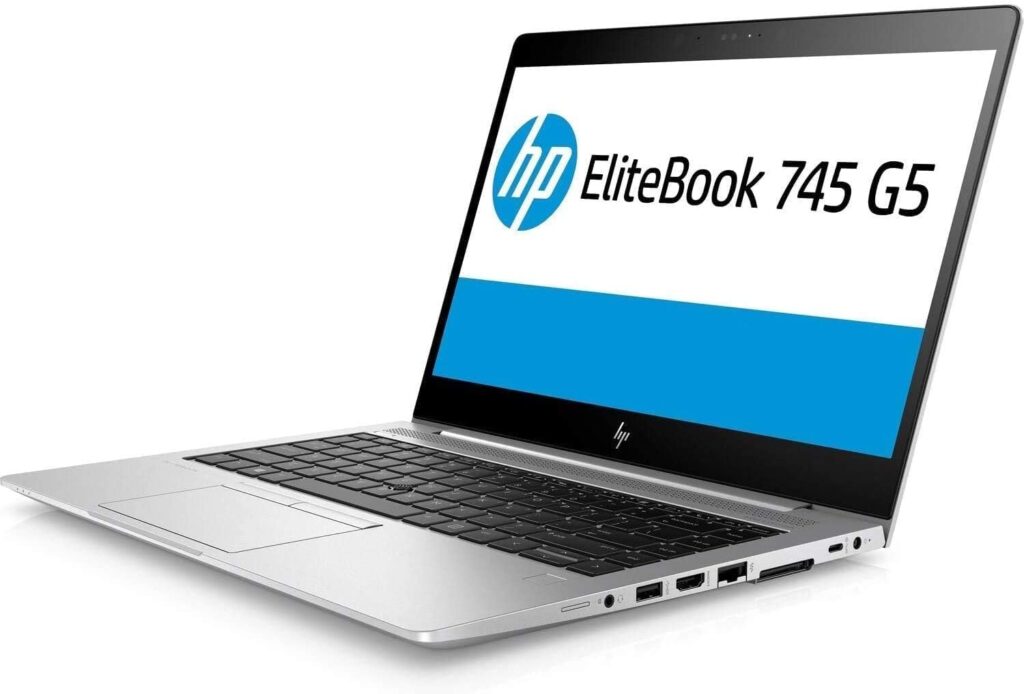 HP EliteBook 745 G5 Laptop, 14" FHD, AMD Ryzen 5 Pro 2500U, 16GB RAM ...